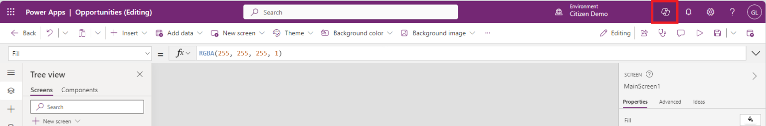 Solved: Create a Canvas App with Copilot - Citizen Developer