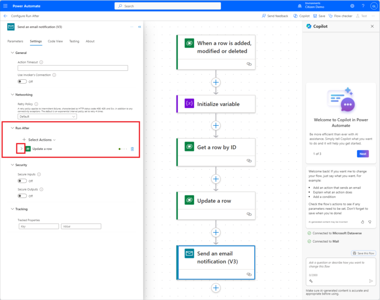 How to Correctly Use Configure Run After - Citizen Developer