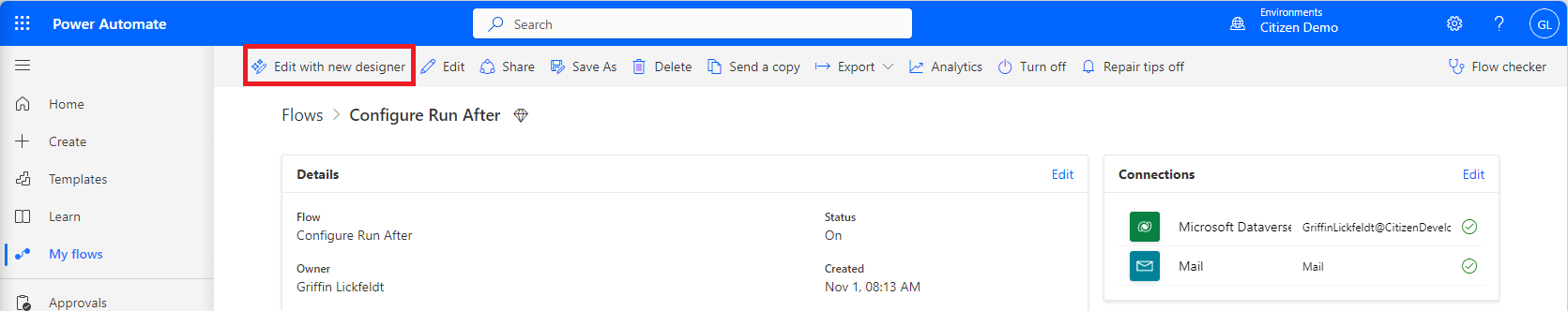 Solved: Create a Cloud Flow with Copilot - Citizen Developer