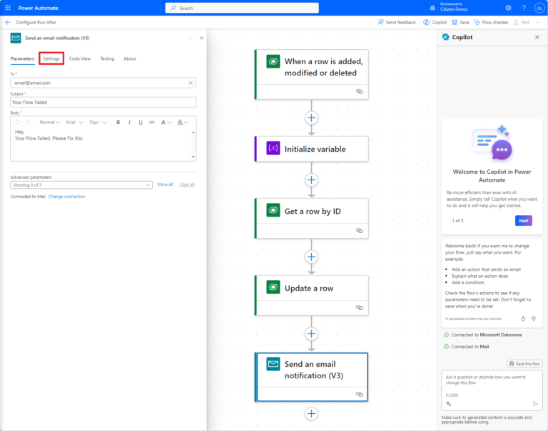How to Correctly Use Configure Run After - Citizen Developer