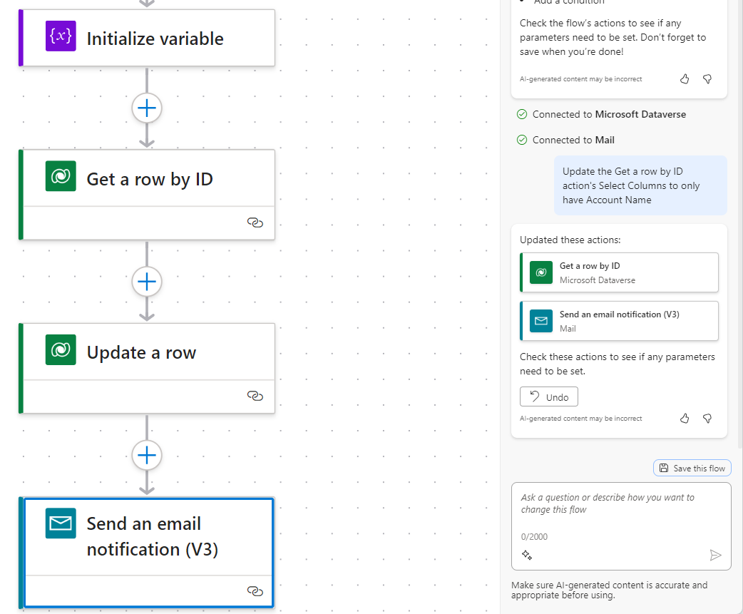Solved: Create a Cloud Flow with Copilot - Citizen Developer