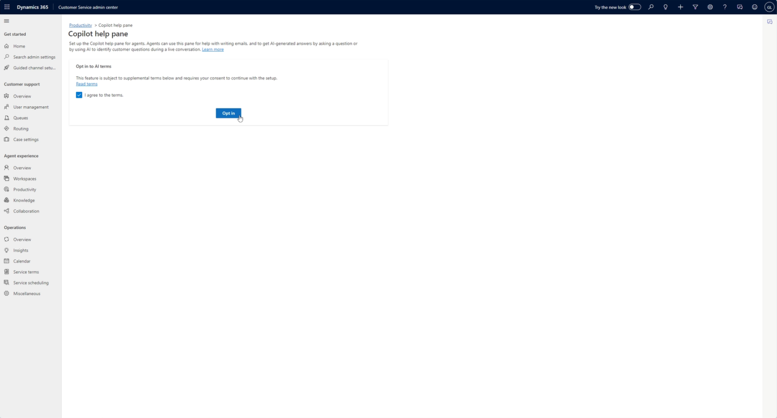 Solved: How to Create Agent Experience Profiles - Citizen Developer