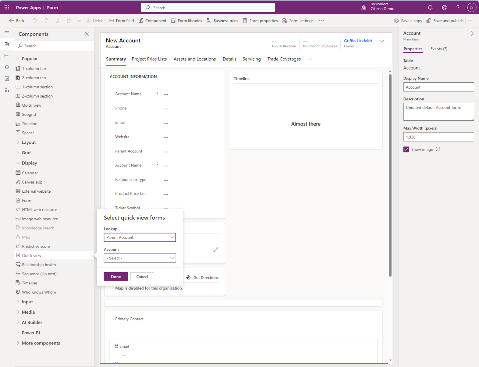 Solved: Configure the Quick View Control in Power Apps | Microsoft ...
