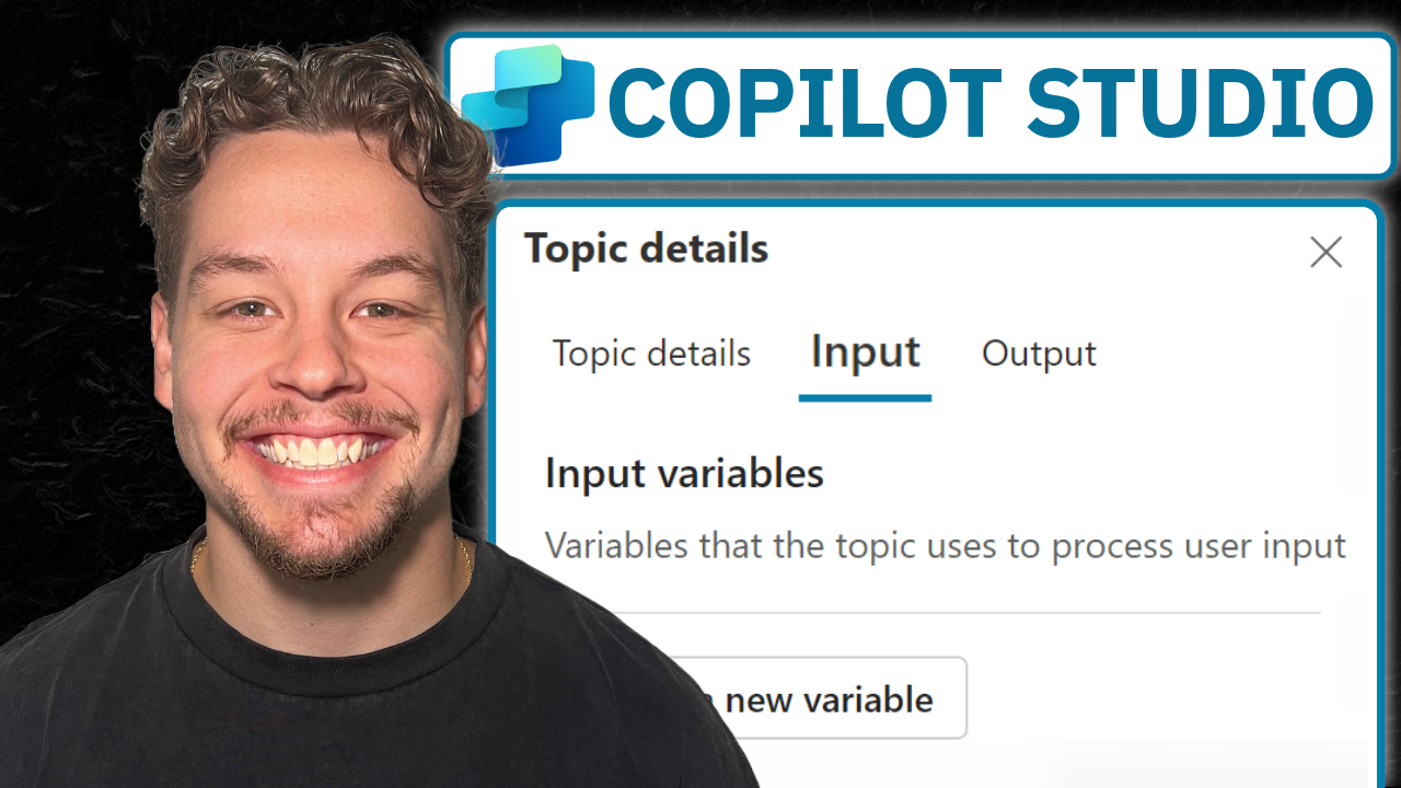 How to Setup Topic Inputs in Copilot Studio | Comprehensive Guide - Citizen Developer